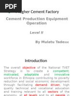 Cement Manufacturing Process - Phases - Flow Chart - Cement ...