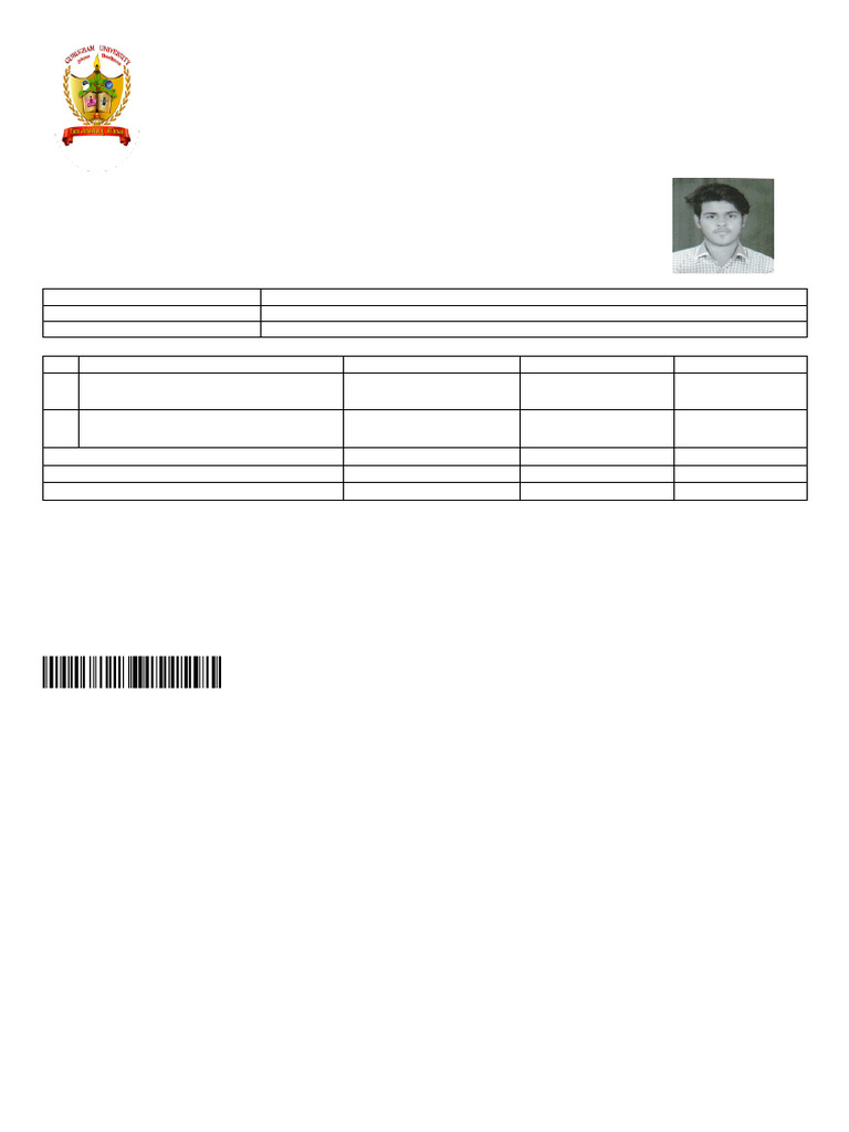 Student Marks Card | PDF