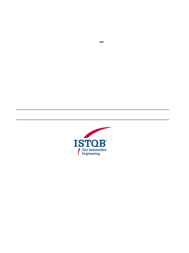 ISTQB CTAL-TAE Sample Exam Answers v2.2 | PDF | Software Testing ...