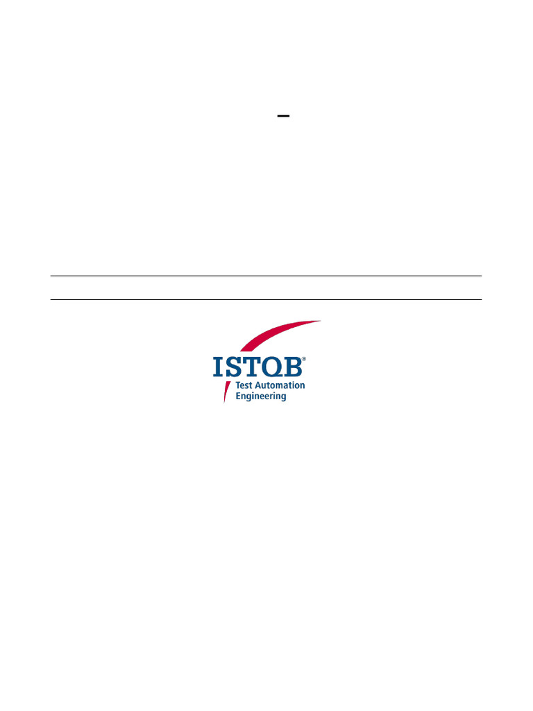 ISTQB CTAL-TAE Sample Exam Questions v2.2 | PDF | Software Testing ... ISTQB CTAL-TAE Sample Exam Questions v2.2 | PDF | Software Testing ...