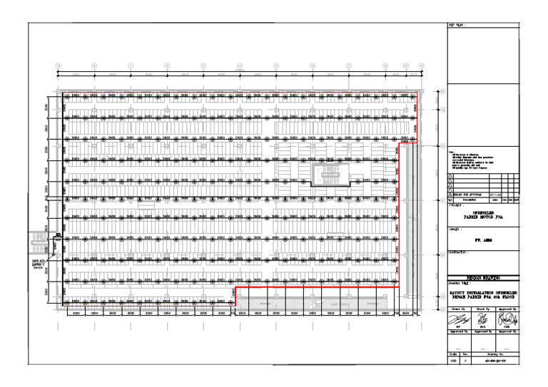 Denah Parkir Motor P3A-4-Model | PDF