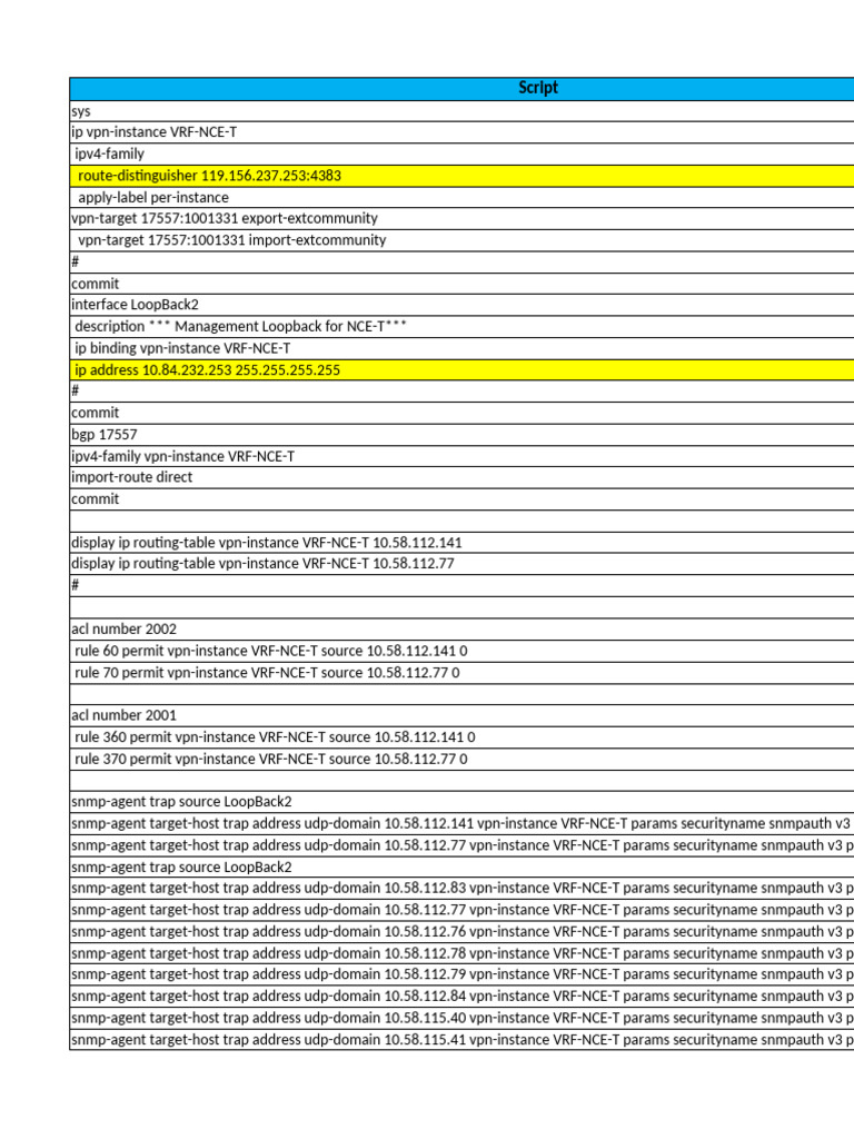 NCE-T ref script | PDF | Data Transmission | Computer Engineering