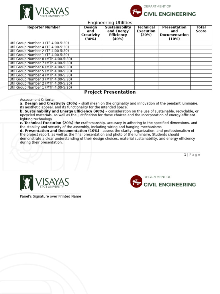 Engineering Utilities Pdf