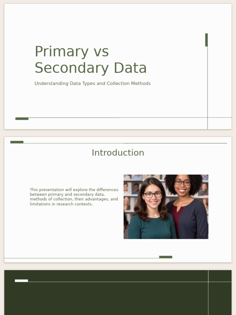 Primary vs Secondary Data Explained | PDF | Data | Experiment