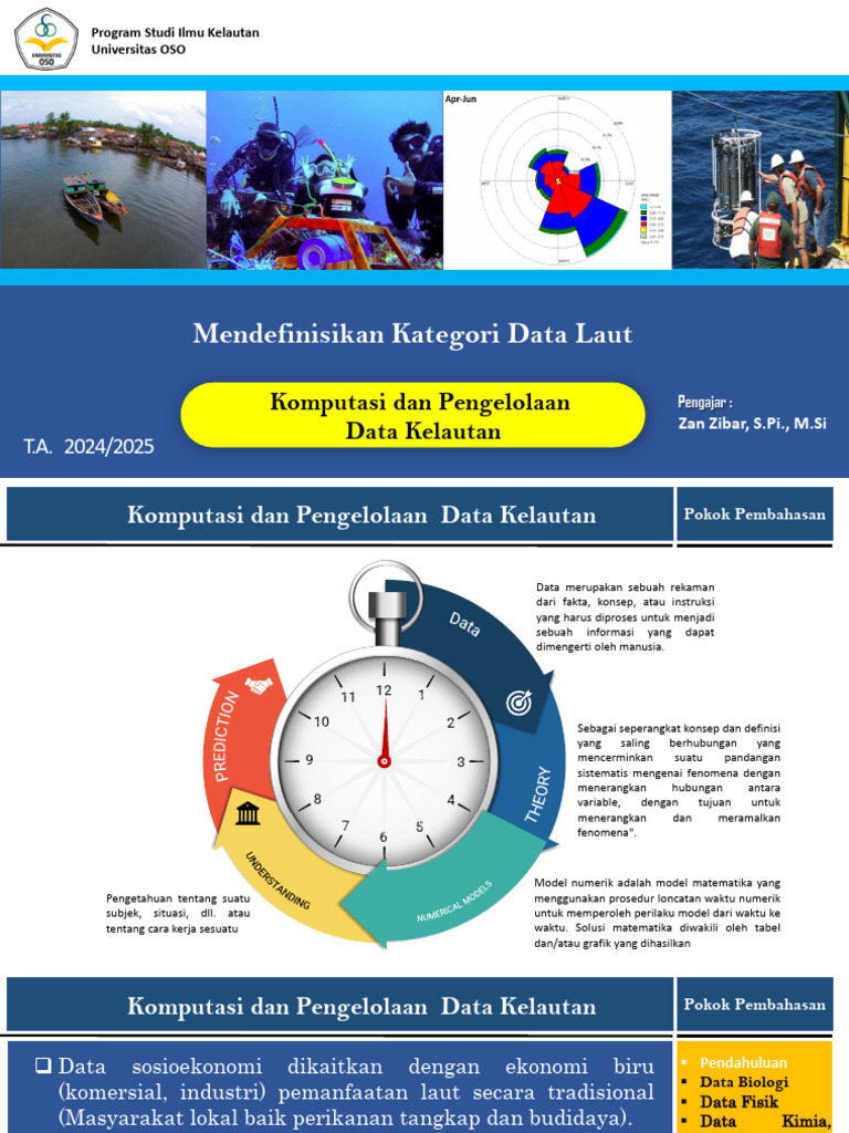 Pengelolaan Data Kelautan Terintegrasi | PDF