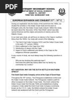 Grade 10 History Term 2 Revision Guide | PDF | Age Of Enlightenment | Taxes