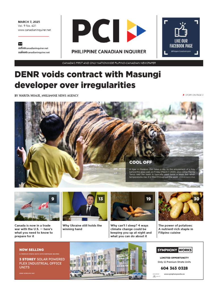 Philippine Canadian Inquirer #631 | PDF | Philippines