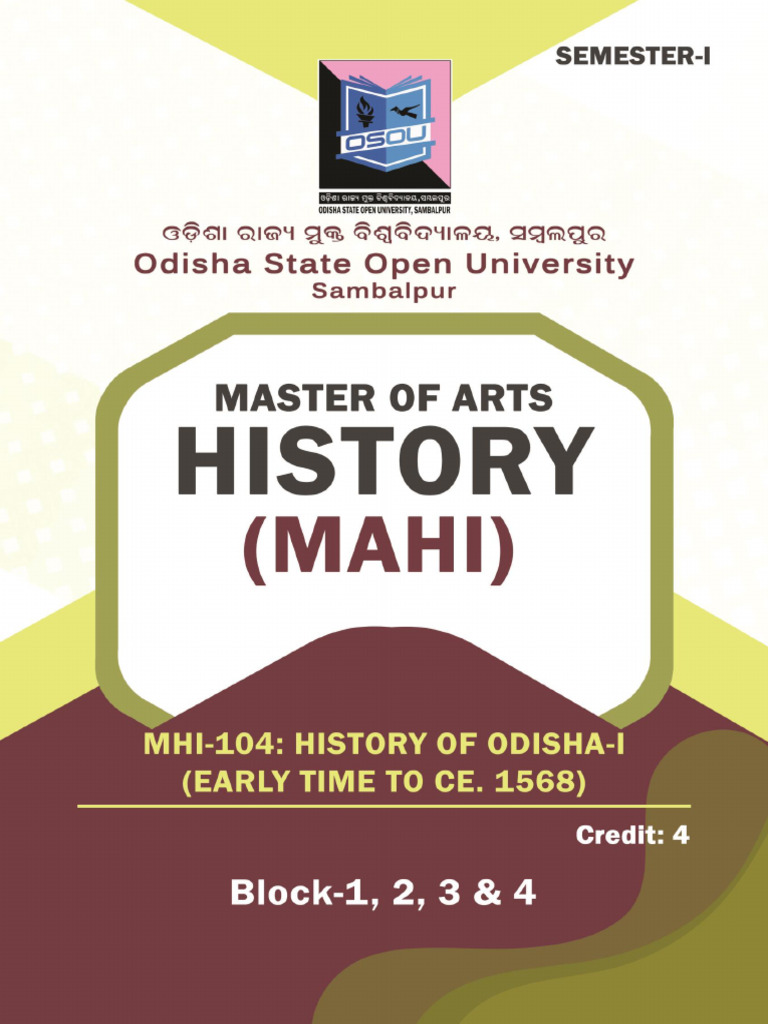 GK - Odisha History 1 (Sambalpur) | PDF | Vedas | Puranas