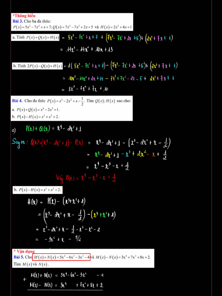 Đ C Nhân Đa TH C V I Đa TH C | PDF