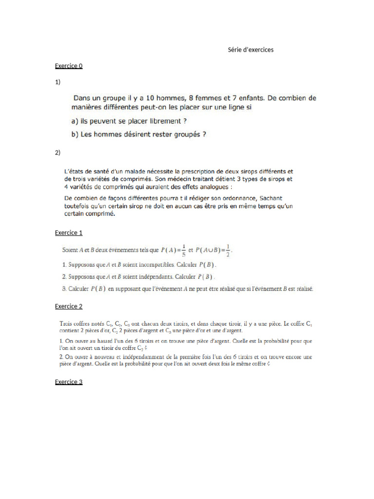 Série de Revision | PDF