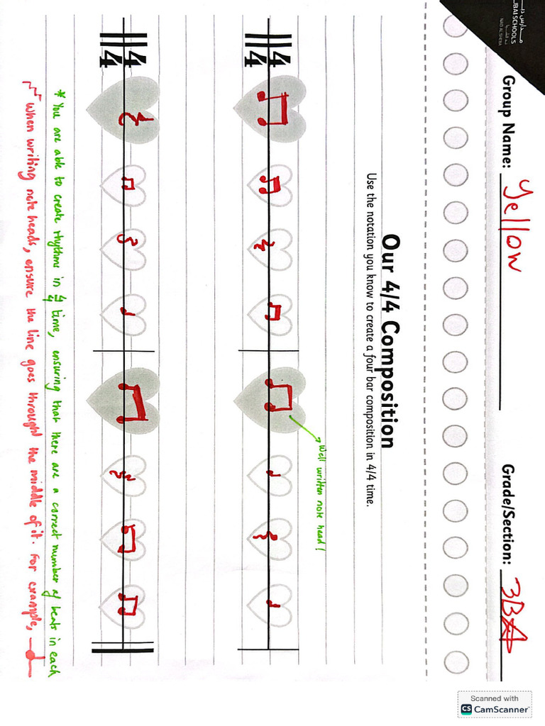 Grade 3 Compositions | PDF