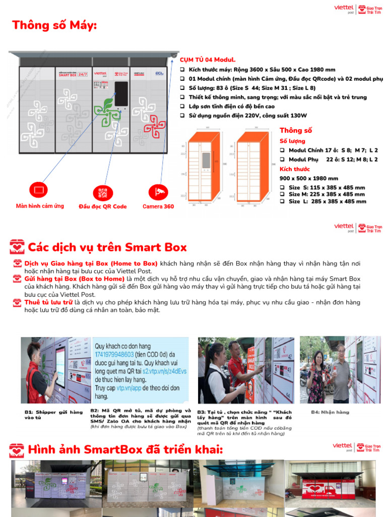 Cấu Hình Tủ SmartBox | PDF