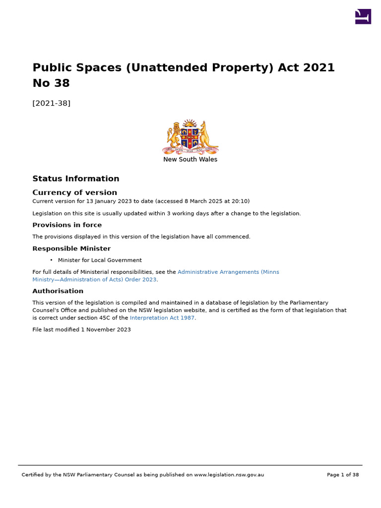 act-2021-038 | PDF | Property | Lease