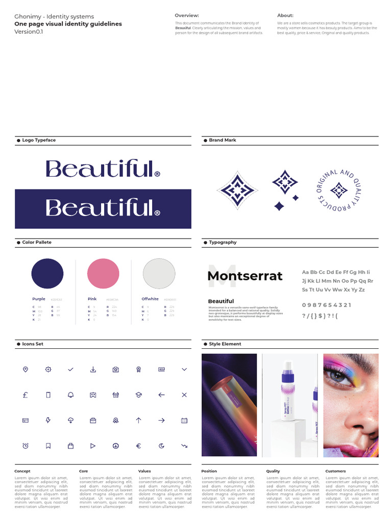 Brand Style Sheet | PDF | Text | Typefaces