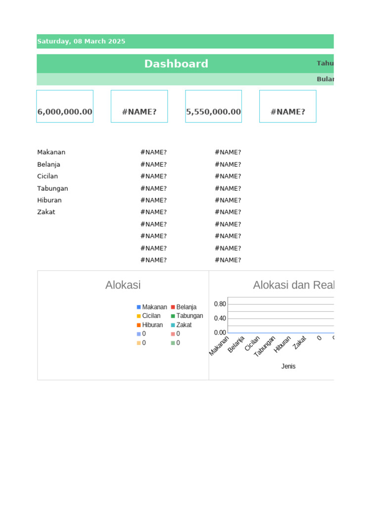 Salinan Dari Money Tracker | PDF