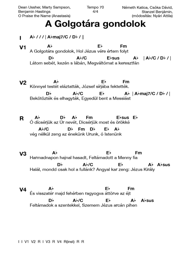 AGolgotara Gondolok | PDF