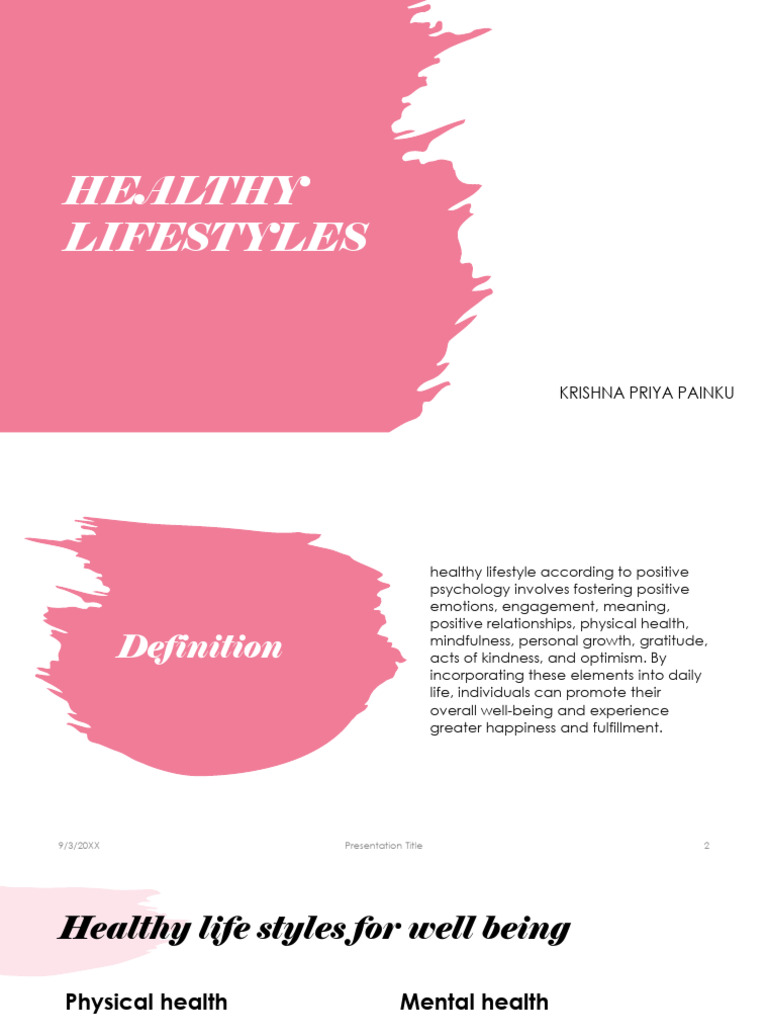 Positive Psy Presentation | PDF | Positive Psychology | Mental Health