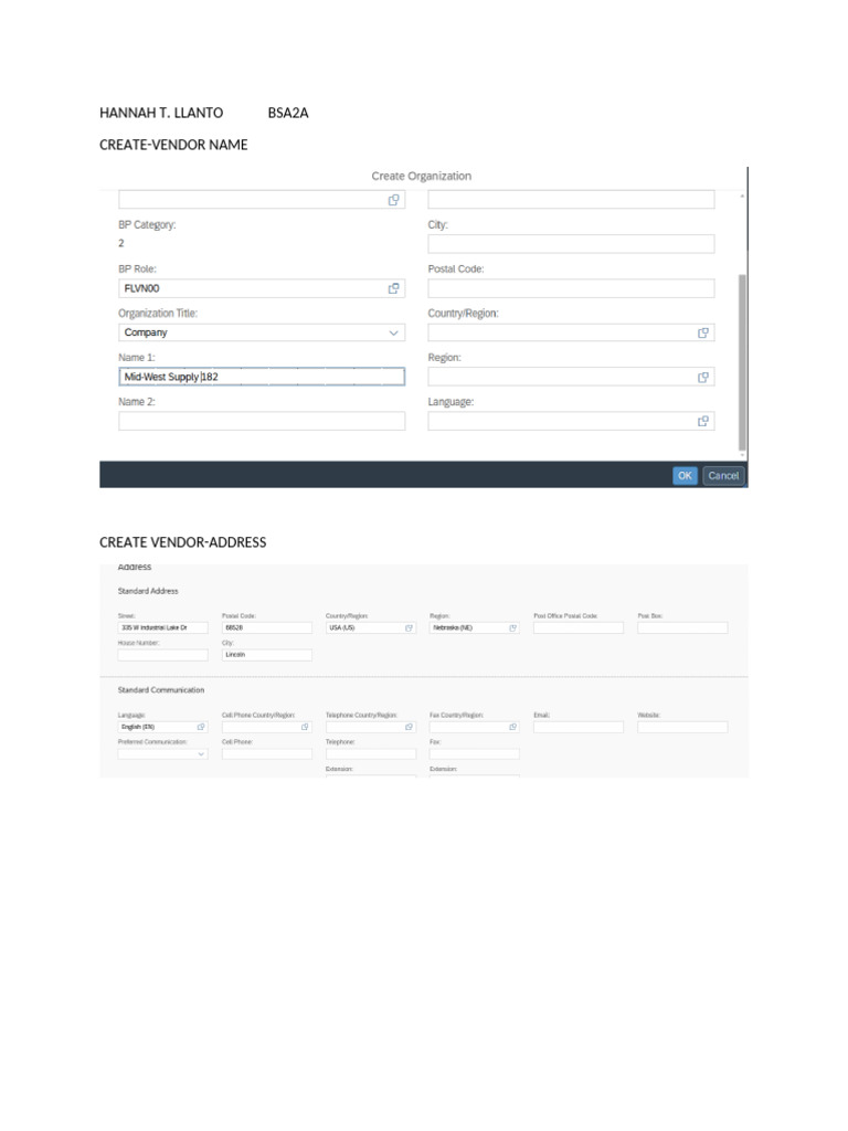 IA2 SAPS4HANA 05LabExe1 | PDF