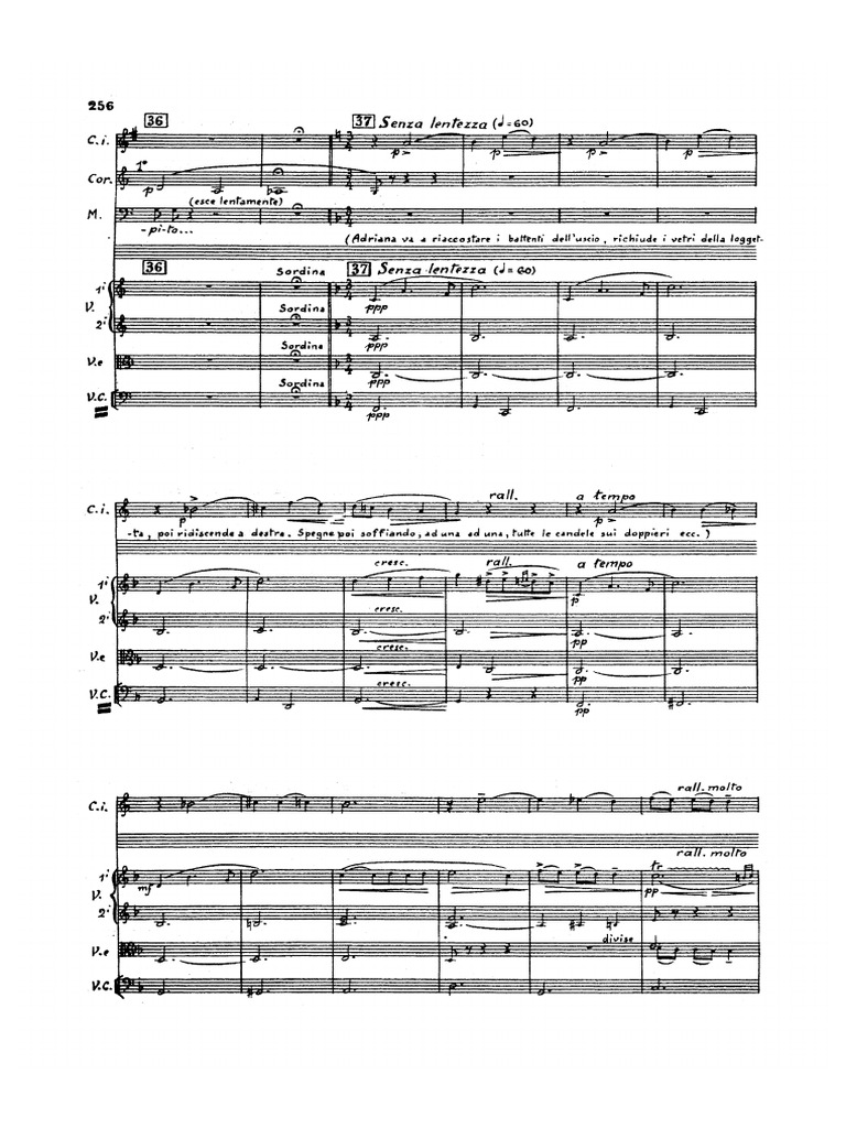 CILEA - INTERMEZZO (ADRIANA) | PDF