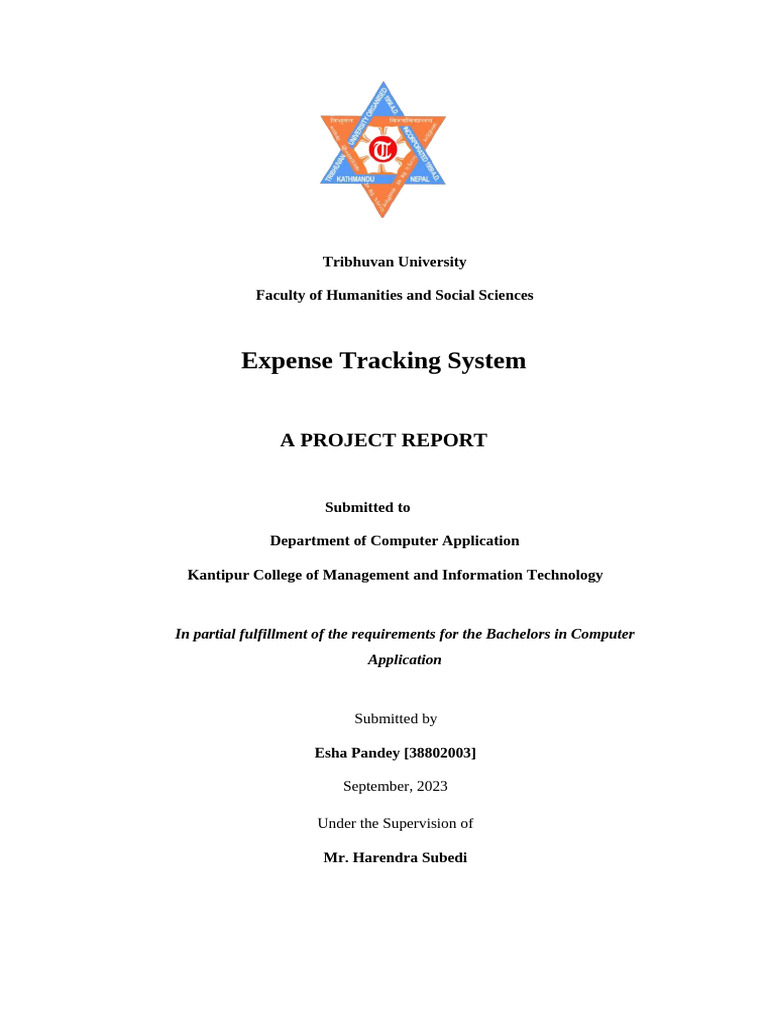 project_report | PDF | Software | System