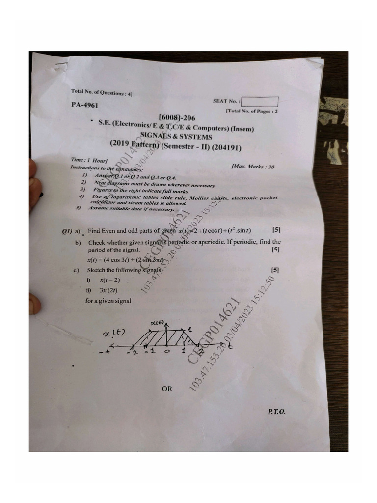 SS Insem Paper Solution 2 by VP | PDF