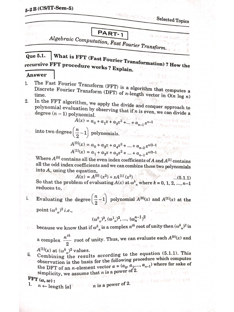 Quantum 2024 25 Daa Unit 5 | PDF
