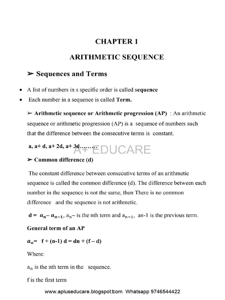 A - Blog-Sslc-Exam-Mathematics-Simple Note - em | PDF