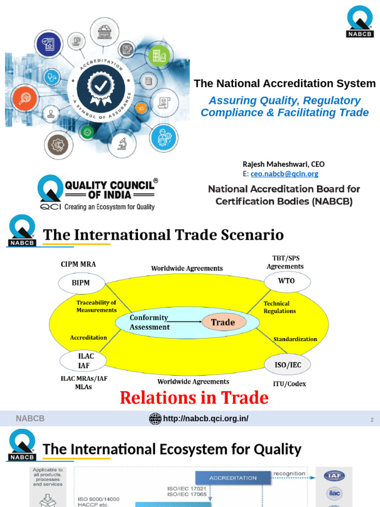 Nabcb-Qci Presentation - BPCL, 2 Feb 2023 | PDF