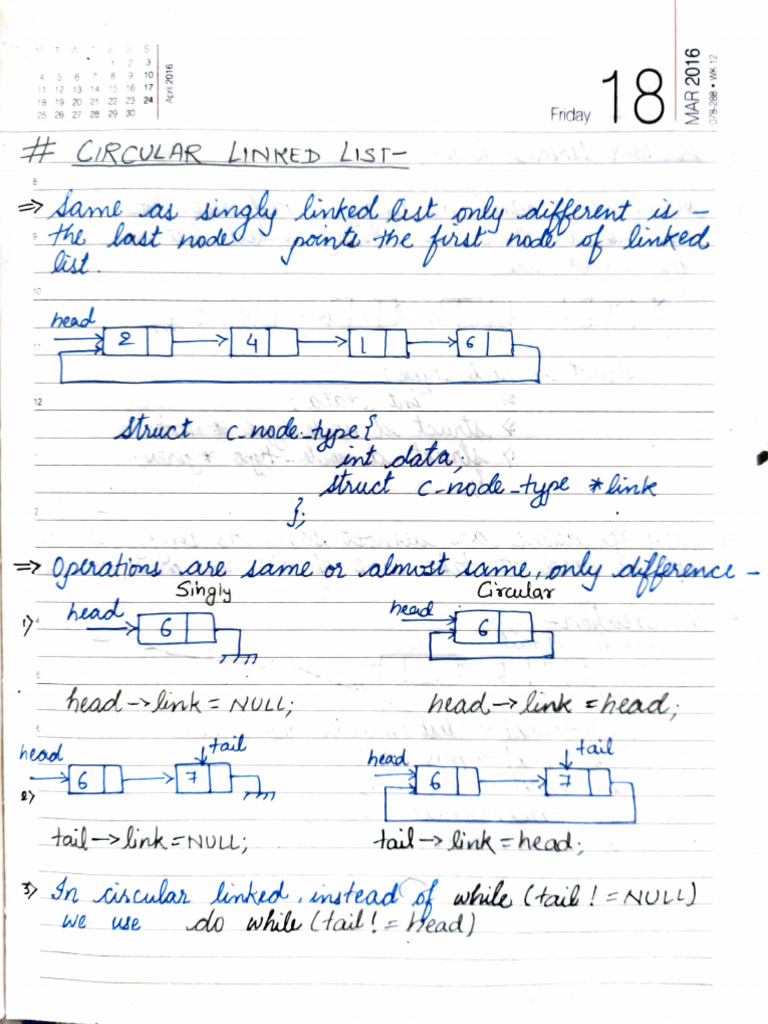 Linked List Operations Explained | PDF
