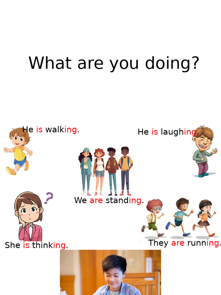 Present Continuous | PDF