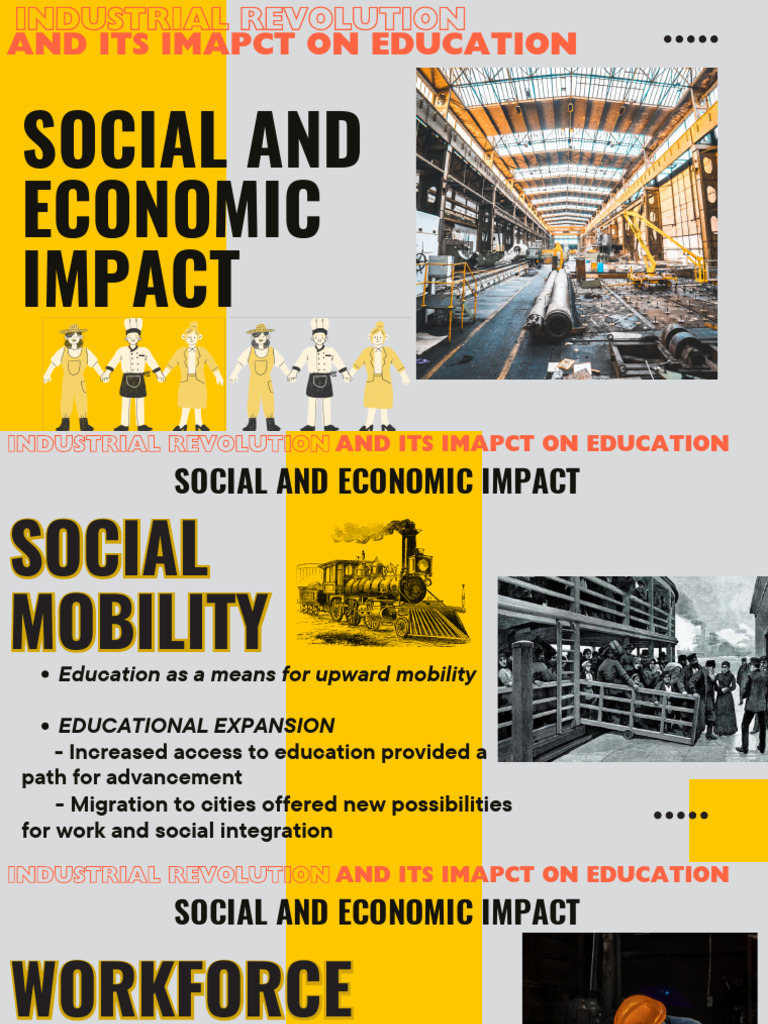 Industrial Revolution Social and Economic Impact | PDF
