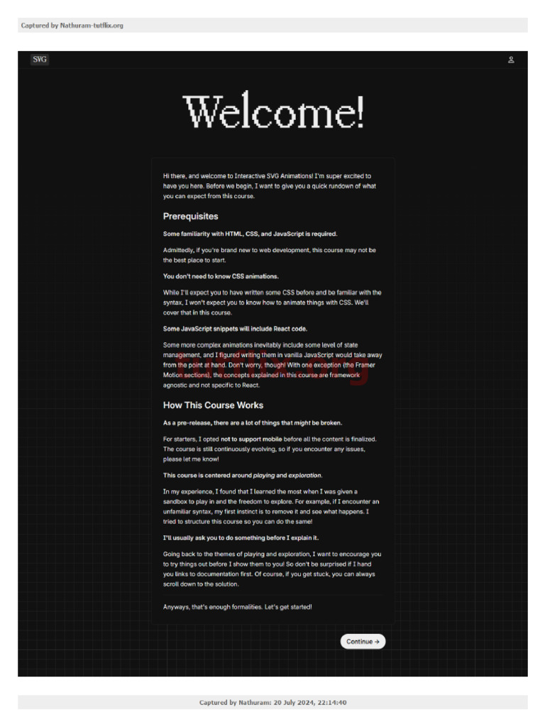 01 Interactive SVG Animations-Prequisites | PDF
