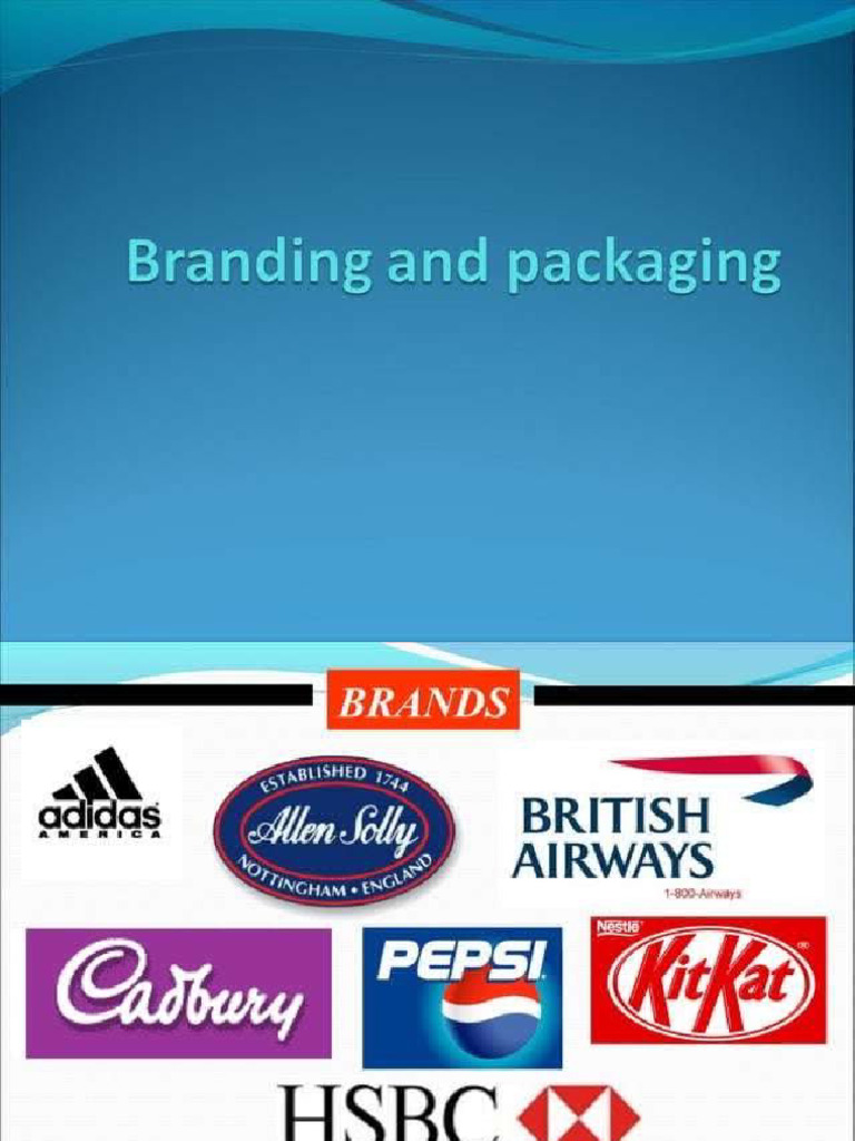Branding & Packaging Ppt | PDF
