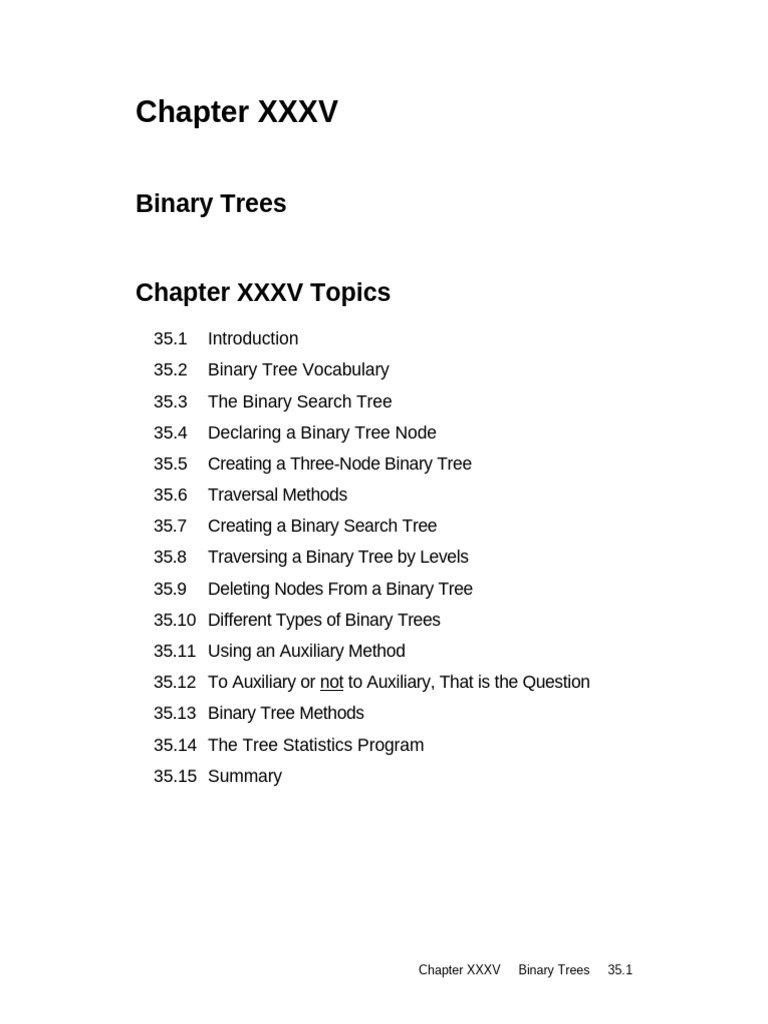 Textbook+35 Trees | PDF | Computer Programming | Algorithms And Data Structures