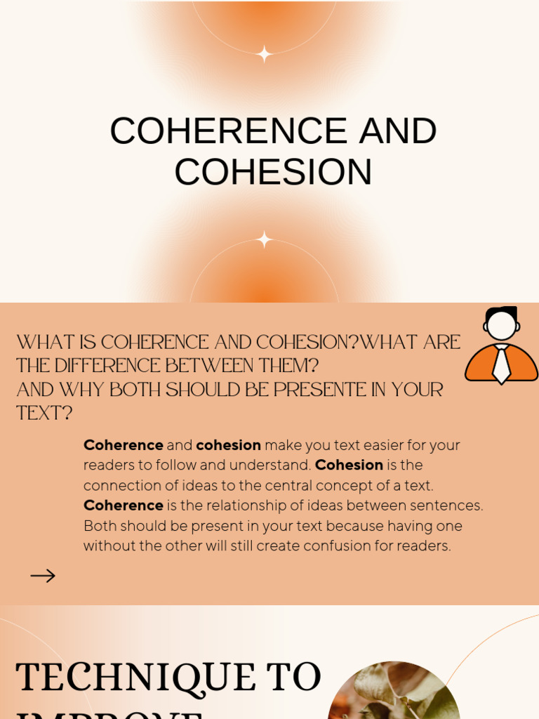 Coherence-And-Cohesion 20250119 181316 0000 | PDF