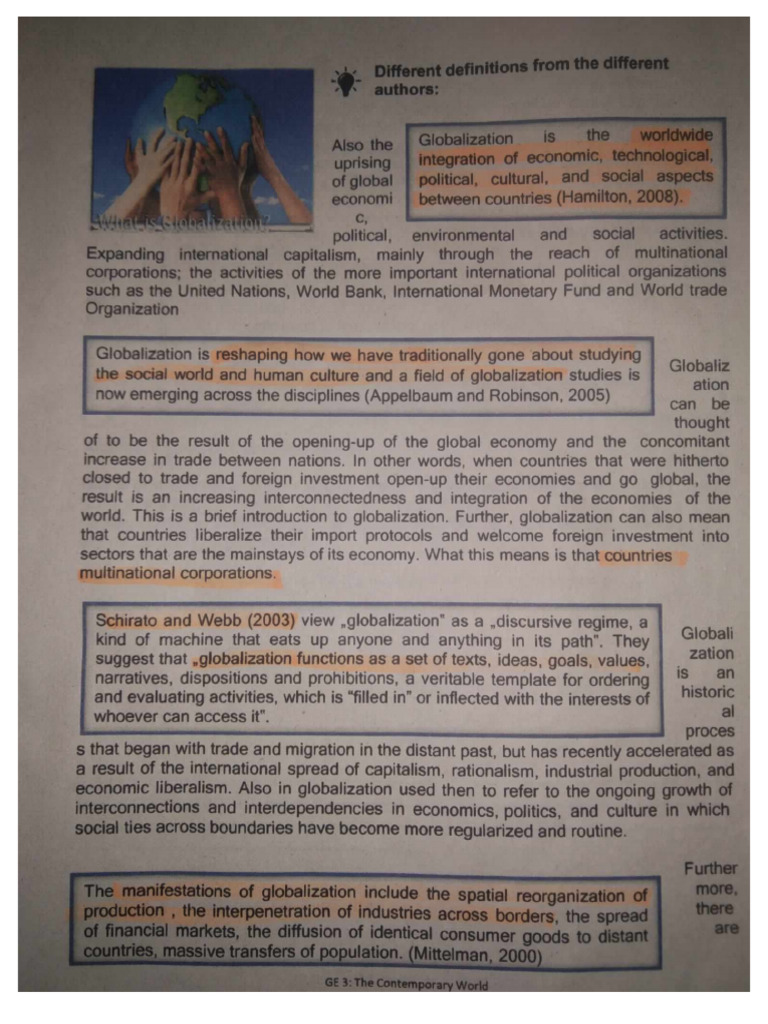 Metaphors of Globalization | PDF | Globalization | Economies