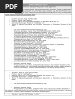 Cs Form No. 212 Attachment - Work Experience Sheet | PDF | Human ...