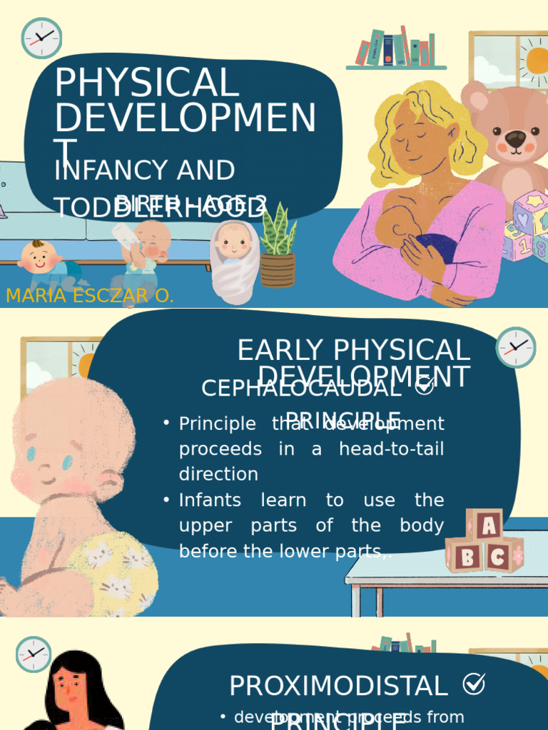 Infancy-Toddlerhood Physical Development - Estrada, Amria Esczar | PDF ...