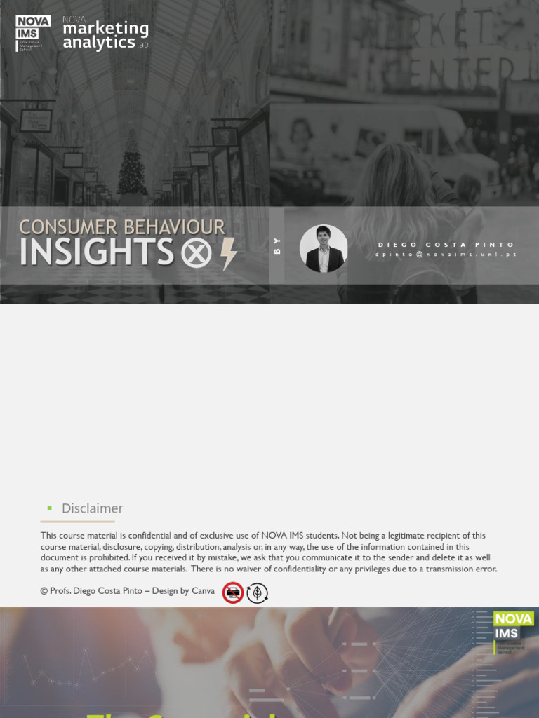 3B. CBI - Sensorial Consumer Behavior - Nova IMS - en | PDF | Senses ...