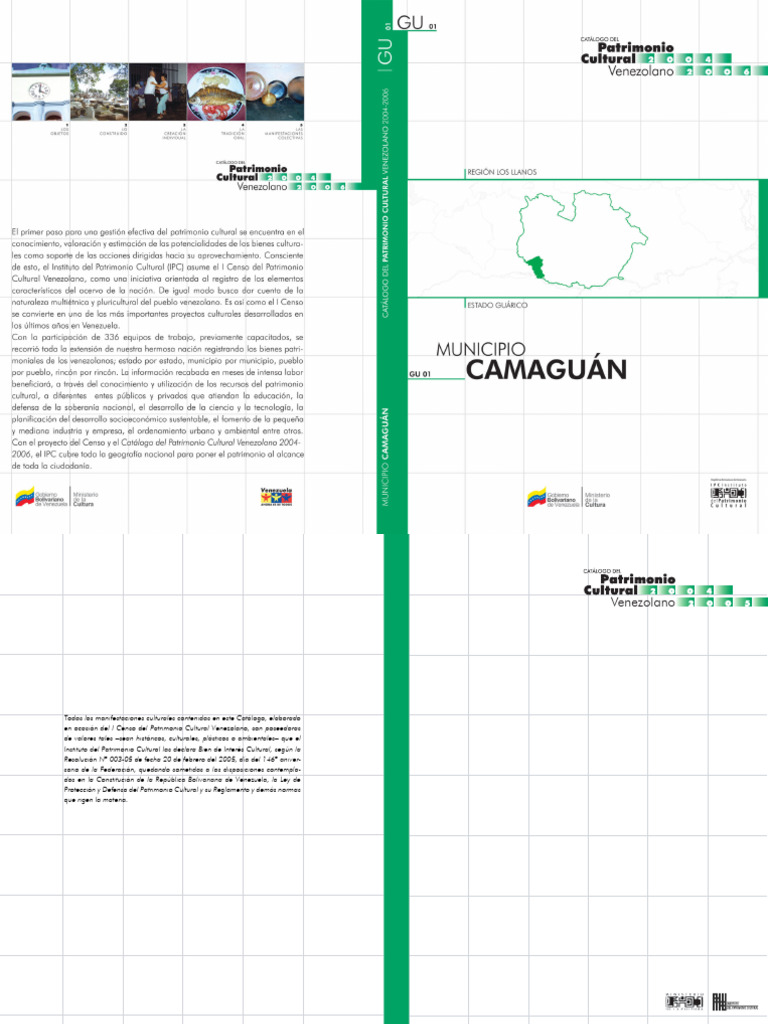 Guarico-Camagua | PDF | Venezuela | Patrimonio cultural