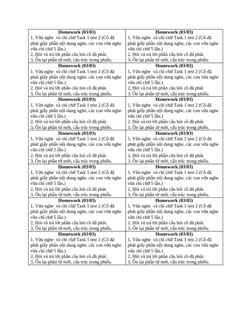 Homework (03/03) Homework (03/03) | PDF