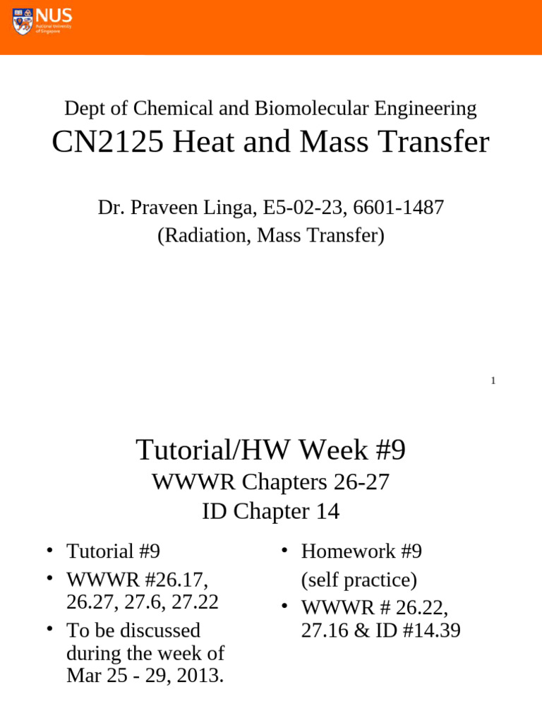 Week9 new | PDF | Partial Differential Equation | Diffusion