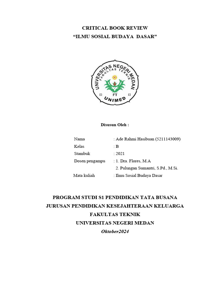 CBR Isbd - Ade Rahmi Hasibuan | PDF