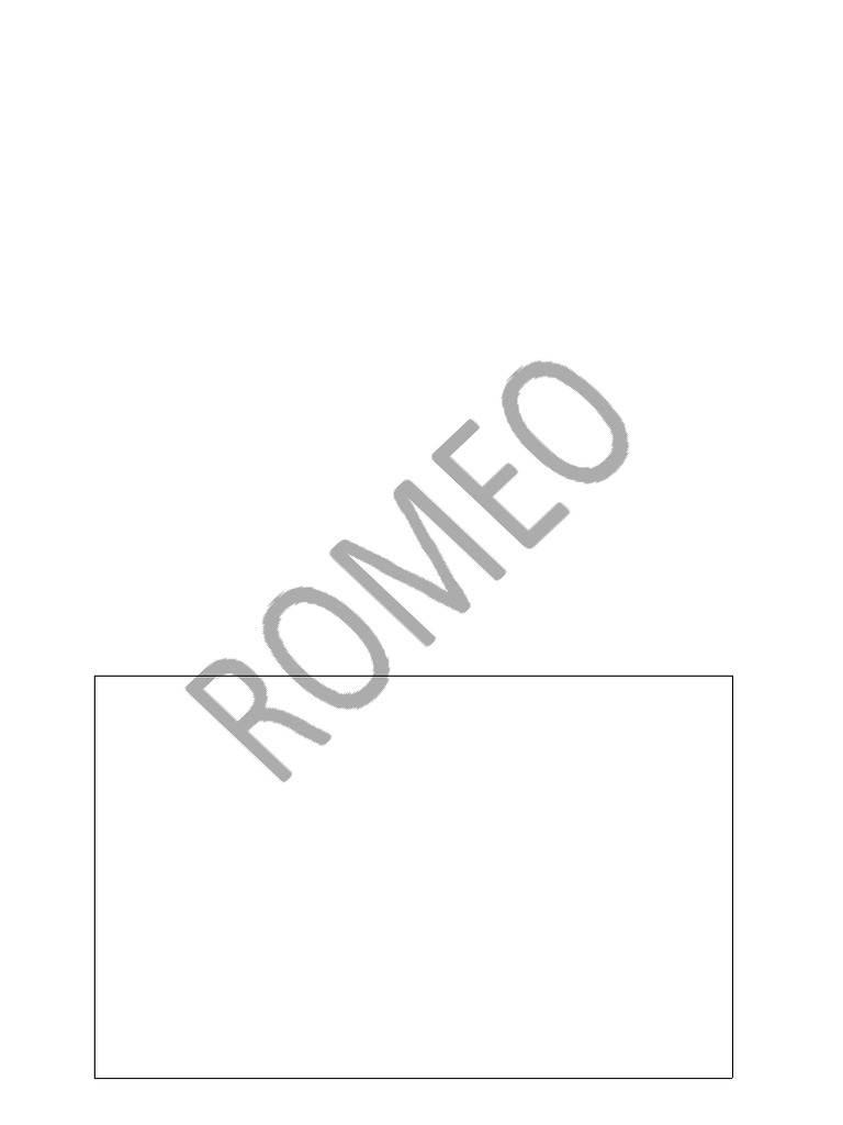 Romeo Pack | PDF | Word | Morphology (Linguistics)