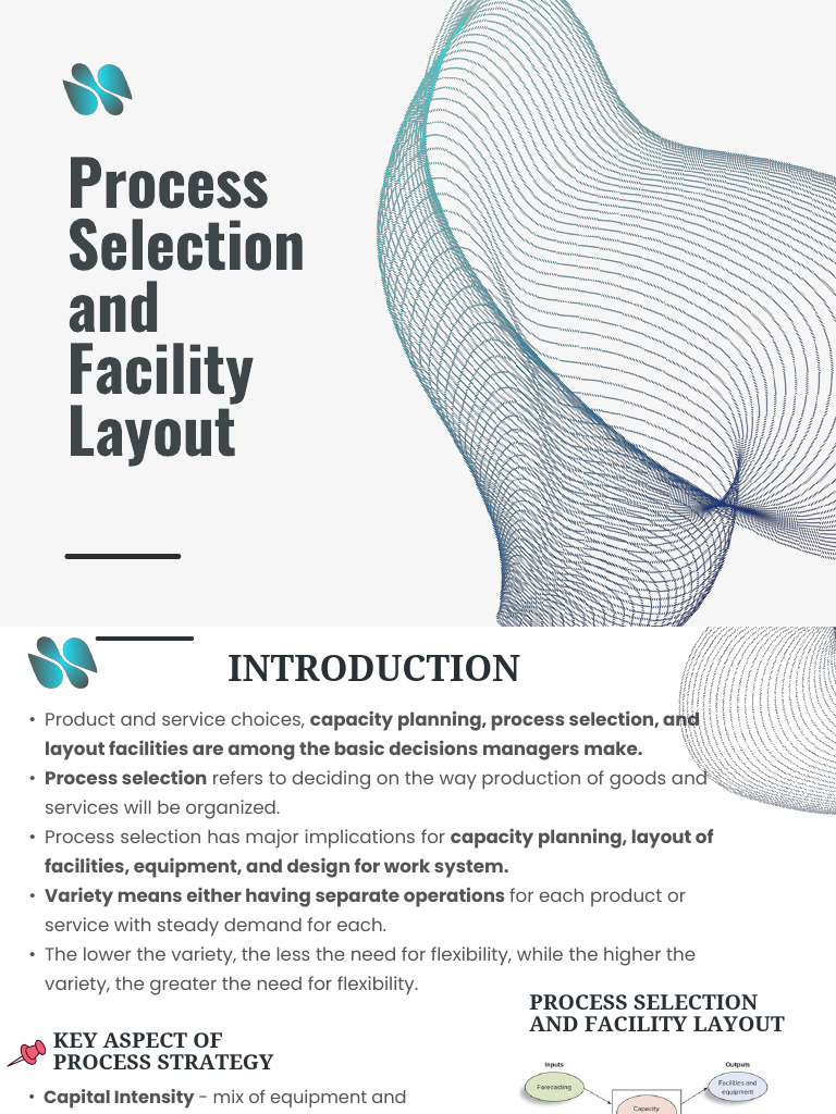 Process Selection and Facility Layout | PDF | Automation | 3 D Printing