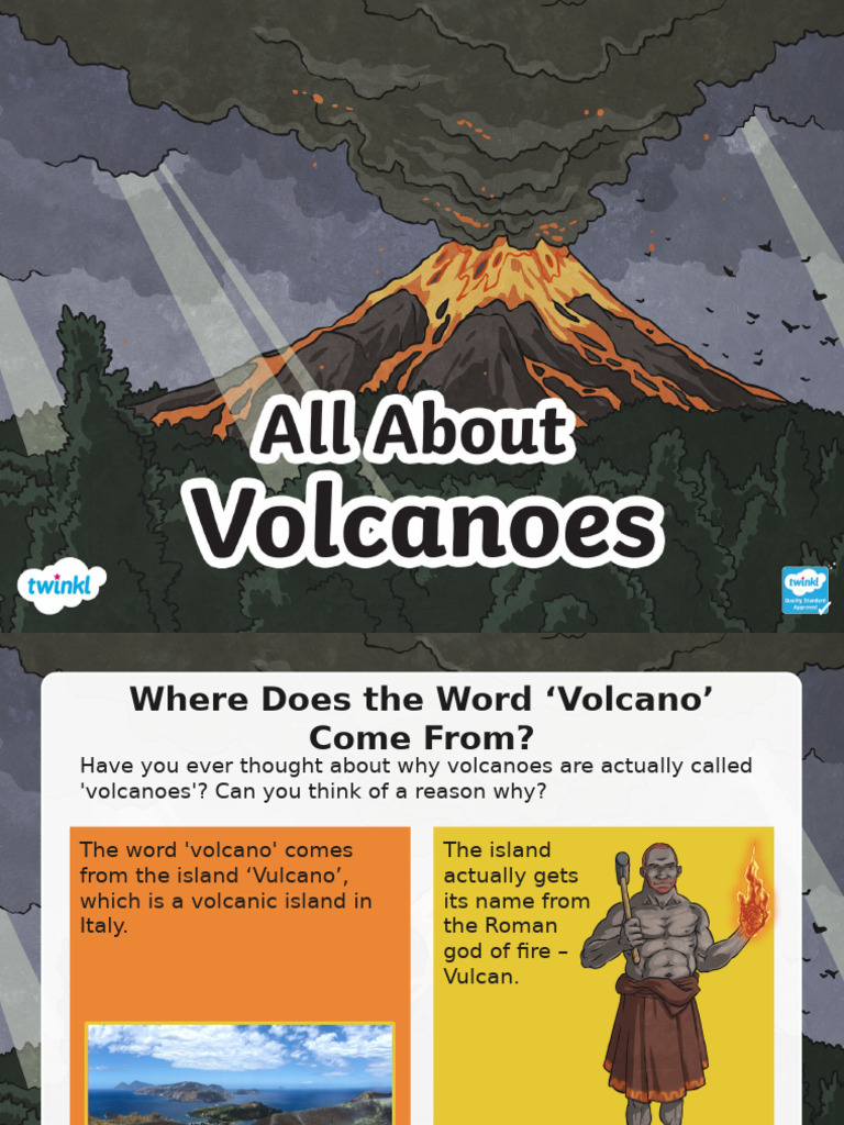 All About Volcanoes Information Powerpoint | PDF | Volcano | Lava