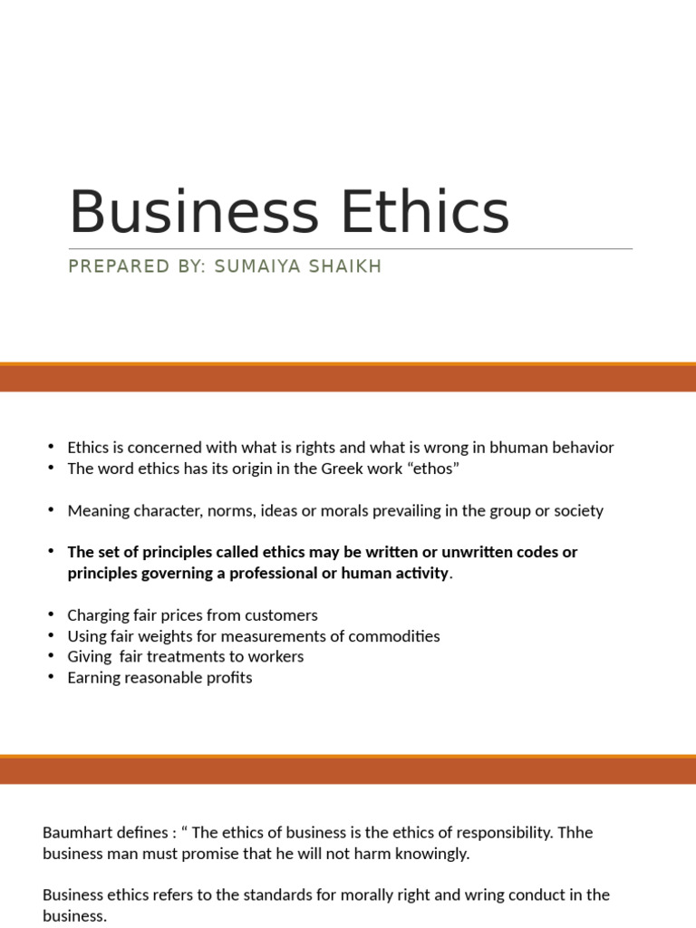 Business Ethics (Module 1) | PDF | Justice | Crime & Violence