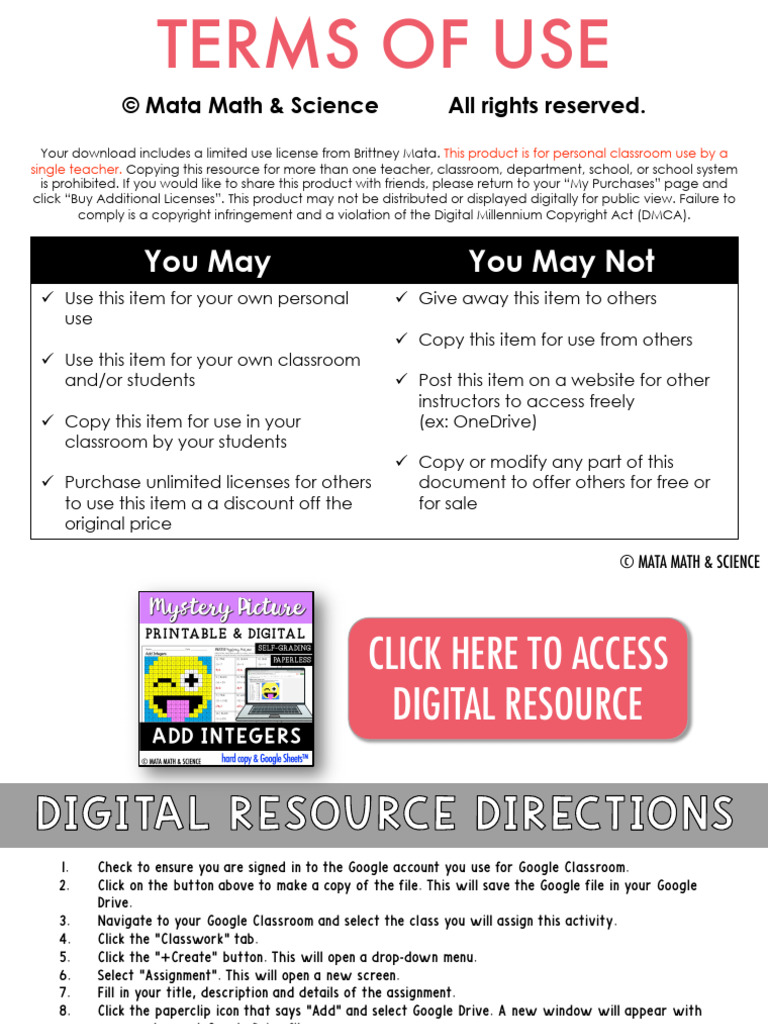 You May You May Not: © Mata Math & Science All Rights Reserved | PDF ...