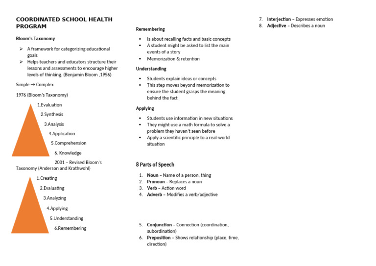 Coordinated School Health Program | PDF | Languages | Foreign Language Studies