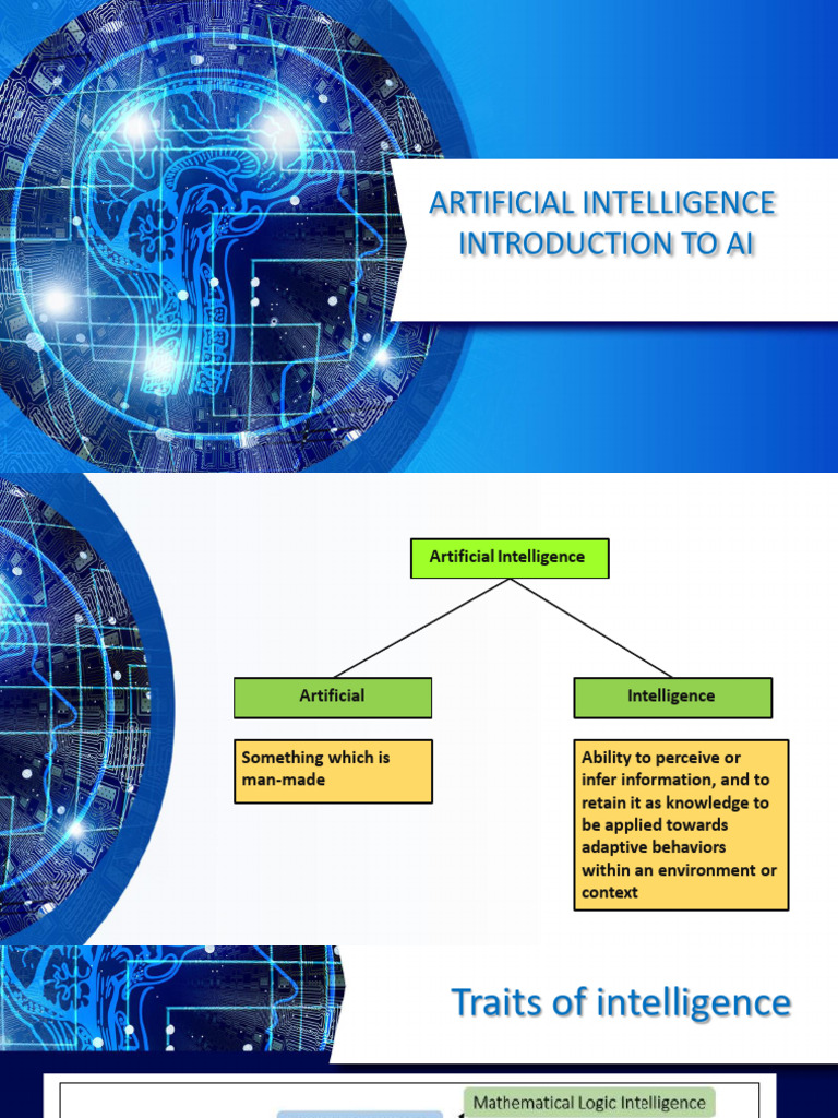 3092456-1. Introduction to AI-Foundational Basic Concepts of AI-To ...